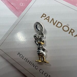 Pandora | Jewelry | Pandora Disney 0th Anniversary Donald Duck Dangle ...